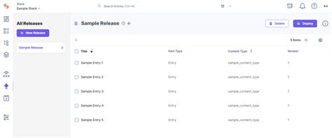 Release Preview App Installation Guide Contentstack