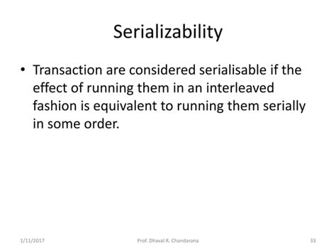 Distributed Dbms Unit 8 Distributed Transaction Management
