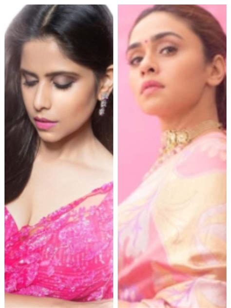 Marathi Actresses Who Stunned In A Pink Saree Times Of India