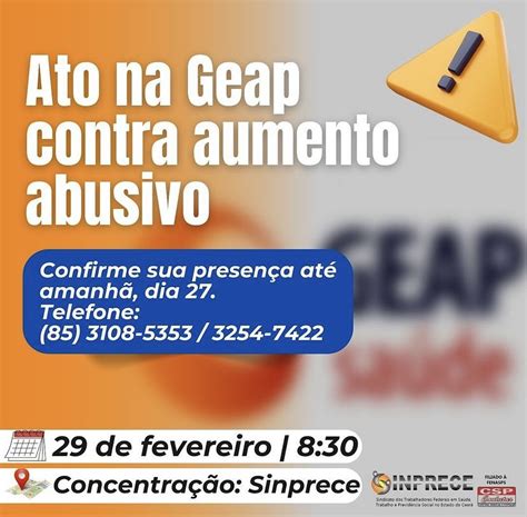 Ato Na Geap Contra Aumento Abusivo SINPRECE