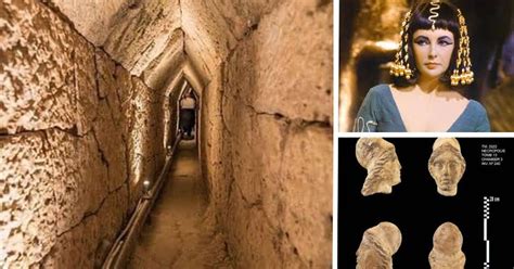 အီဂျစ်အလှဘုရင်မ ကလီယိုပက်ထရာမင်းသမီး ရဲ့ အုတ်ဂူ ဆီသို့သွားရာ လှိုဏ်ခေါင်း ကို ရှာဖွေတွေ့ရှိ