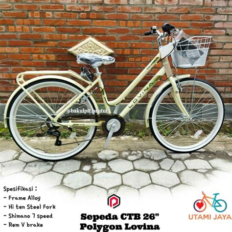 Jual Sepeda Mini Ctb Keranjang Ring 26 Polygon Lovina Ctb 26 Phoenix 116 Mx 116 Fc Mini Ring