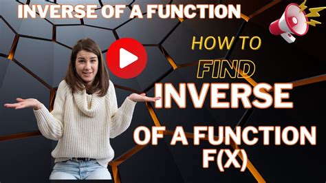 Easy Method to Find the Inverse of a Single Variable Function f(x) | Step-by-Step Tutorial - YouTube