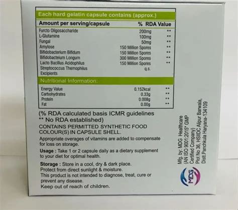Mdpro Capsules For Clinical Packaging Size 10x10 At ₹ 150box In Panchkula