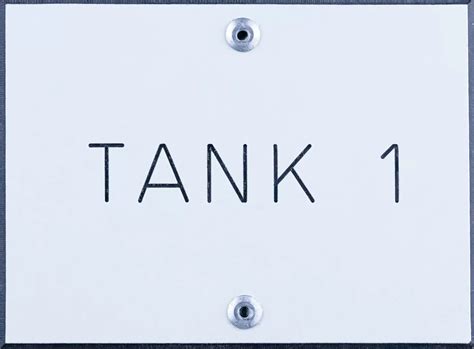 Tank Label