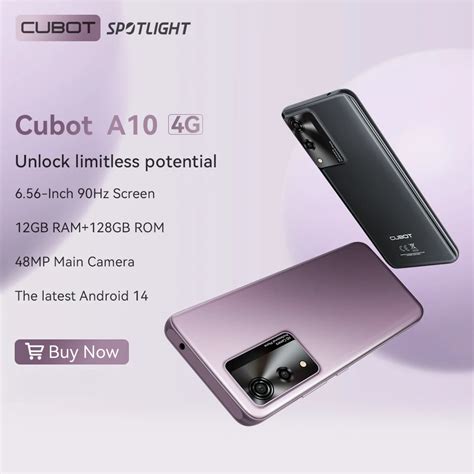 Android-Smartphone-Cubot-A10-12GB-RAM-4GB-8GB-128GB-ROM-Octa-core-6-56 ...