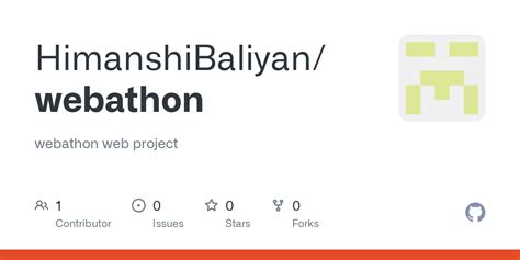 Github Himanshibaliyanwebathon Webathon Web Project