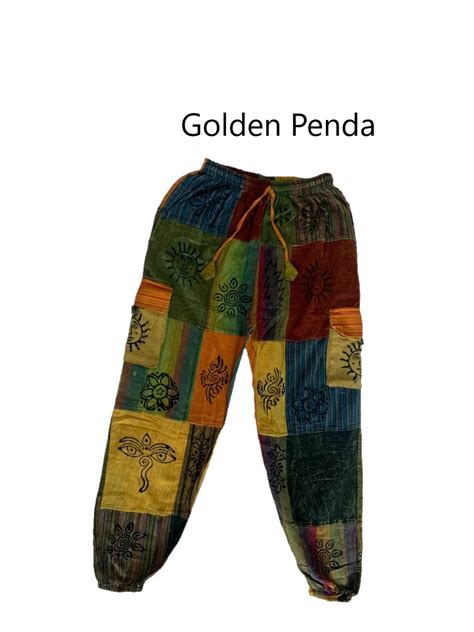 Ruby Boho Double Sided Block Patchwork Pant Hshsds100