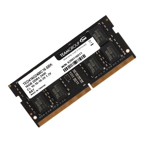 Note Book Ddr42400 16gb Team 16chip