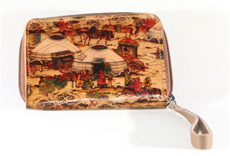 Mongolian Leather Bags and Wallets | Mongulai.com | Brown wallet ...