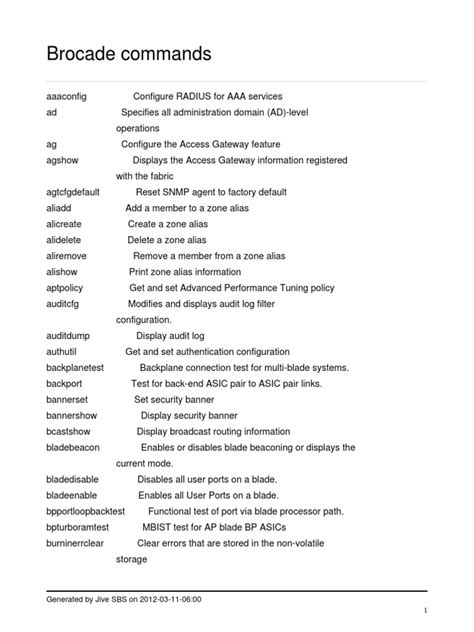brocade configuration router computing command line interface