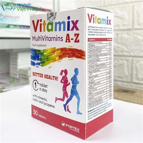 Vitamix Multivitamins A-Z 30 viên | nhathuocyentrang