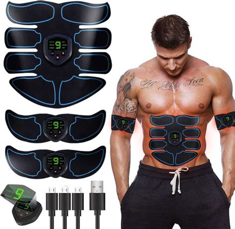 Abs Stimulator Ultimate Muscle Toner Ems Abdominal Toning Belt For Men