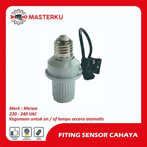 Jual Fiting Sensor Cahaya Fitting Lampu Fitting Sensor Shopee
