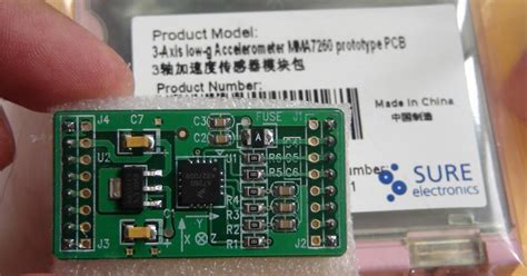 Tutorial Electronics And Programming Toko Online Jual Mma7260 Mma7361 Module Accelerometer 3