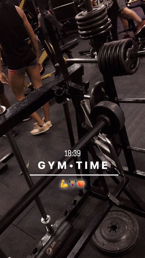 People Are In The Gym With Weight Machines