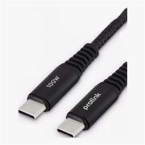 Prolink Fast Charging Usb C C 100w Pd Data Transfer Cable Kinaun