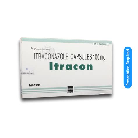 Itracon 100mg Rs 121 50 Mycare Lk Sri Lanka