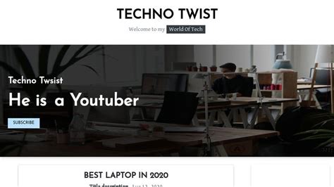 Build Responsive Blog Website Using Html Css Js And Bootstrap 5 Live