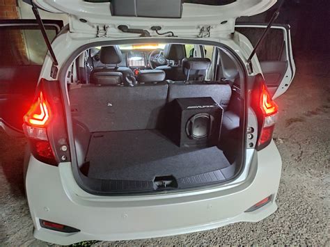 Полка в багажник — Nissan Note e-Power, 1,2 л, 2017 года | тюнинг | DRIVE2