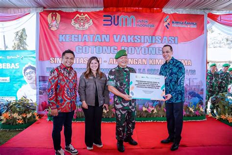 Percepatan Vaksinasi COVID 19 Farma Laboratorium Klinik Jalin Kerja Sama Dengan TNI AD