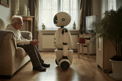 Oii Men More Willing To Be Cared For By Robots In Their Old Age Than
