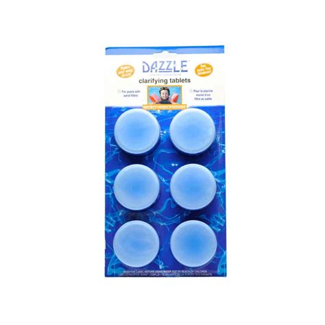 Dazzle Clarifying Tablets 6x60g Everything H2o