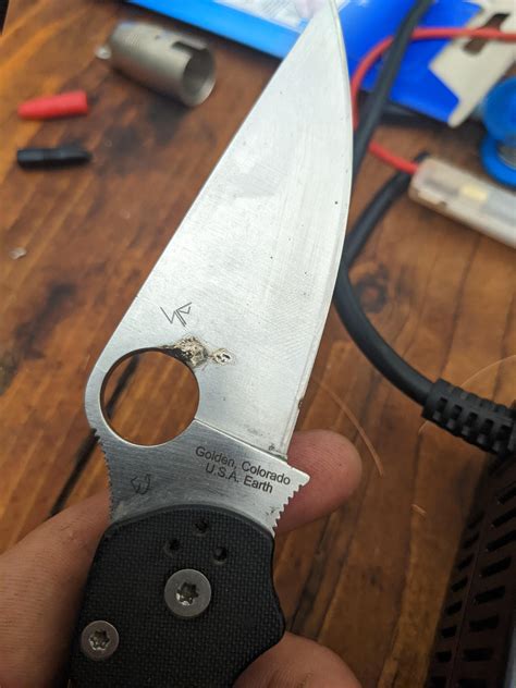 anyone got knives with interesting battle scars here s my pm2 showing