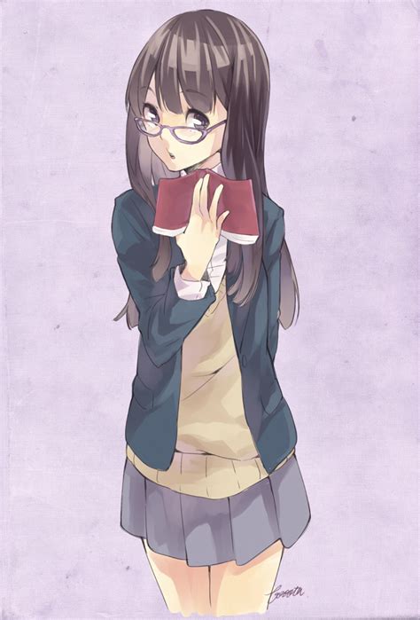 Girl And Book By Boootajp On Deviantart