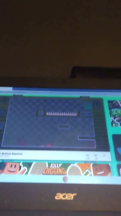 Playing One Button Bounce On Poki Youtube