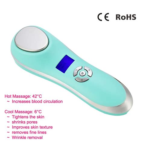 New Ultrasonic Beauty Instrument Household Face Massager Instrument