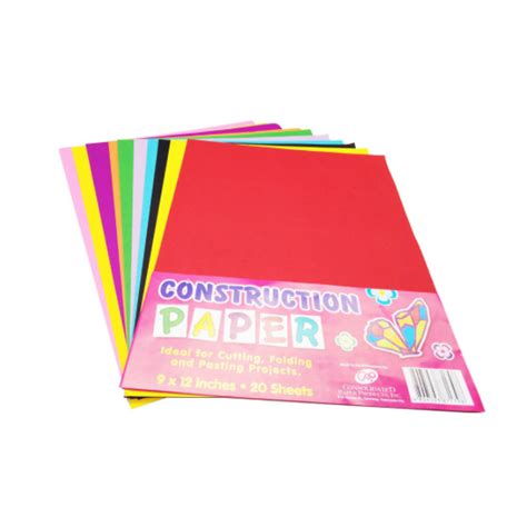 Assorted Colorful Construction Paper 20s Short Lazada Ph