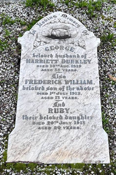 Dunkley Ruby Capel District Cemeteries Project