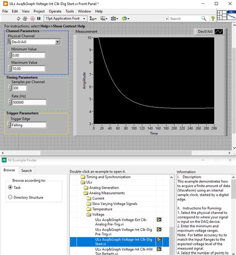 Unable To Properly Configure Mcc Board With Labview Data Acquisition