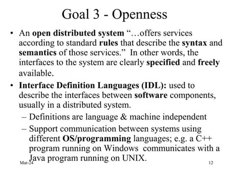 Chapter 1 Introduction To Distributed Systemppt Operating Systems Computer Software And