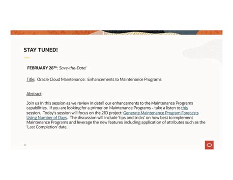 Oracle Cloud Maintenance Product Update Pdf