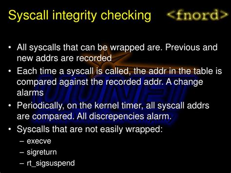 Ppt Loadable Kernel Integrity Tools Powerpoint Presentation Free
