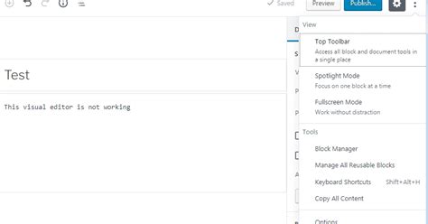 Fixed Wordpress Visual Post Editor Not Working Issue