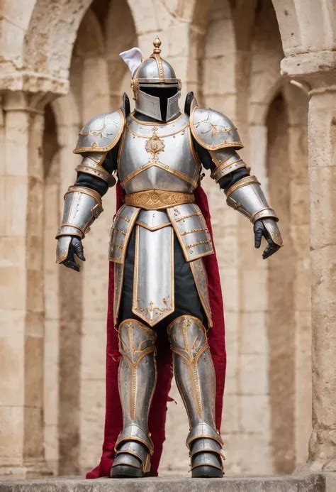 A Majestic Royal Knight With Shining Armor And A Regal Presence