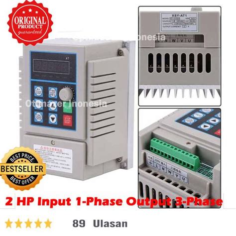 Jual Inverter Variable Motor 15kw2 Hp Input 1 Phase Output 3 Phase Ac