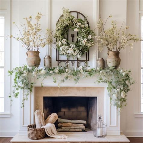 Best 13 12 Cozy Farmhouse Mantle Decor Ideas For A Warm And Inviting