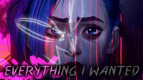 Jinx Everything I Wanted Amv Arcane Edit Легенды Иллюстрации арт