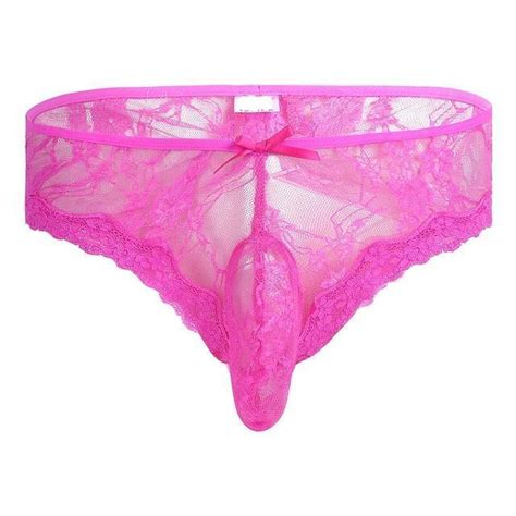 Sissy Lace Open Butt Panties Sissy Lux