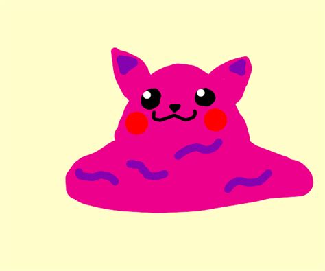 Pikachu Leaking Slime Drawception