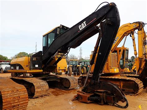 Cat 320c Ll Track Log Loader Vin Sn Jah01228 Continious Rotation