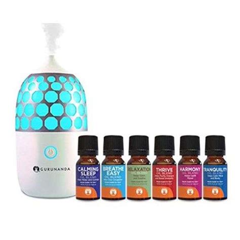 Guru Nanda Honeycomb Aromatherapy Led Ultrasonic Essential Oil Diffuser