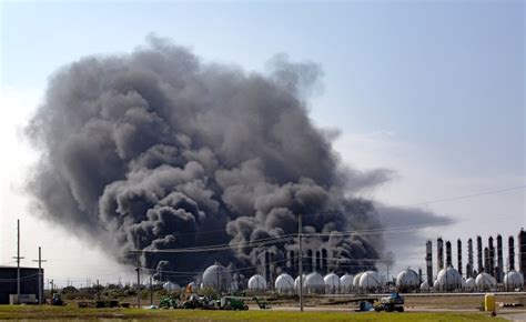 Evacuations Ordered After Plant Explosion In Southeastern Texas