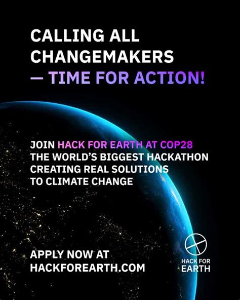 Hack For Earth Foundation On Linkedin Hackforearth Cop28