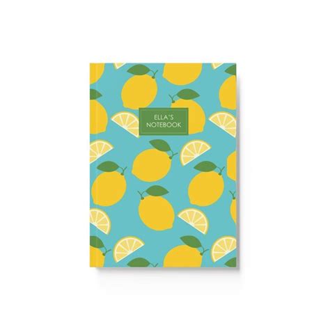 Personalised Name Floral Notebook Notebook For Friend Hardbacked