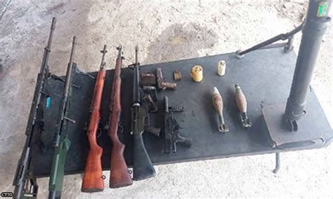 Mga Armas Ng NPA Natagpuan Sa Batangas